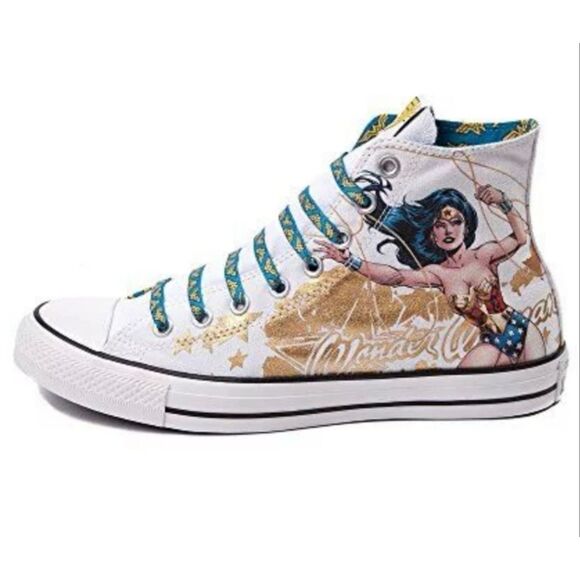 Converse | Shoes | Converse Womens 9 Chuck Taylor All Star Wonder Woman ...